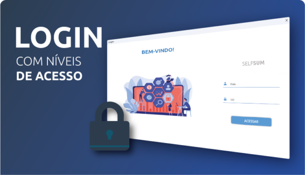 Criando Tela de Login Moderna com nível de acesso de usuário